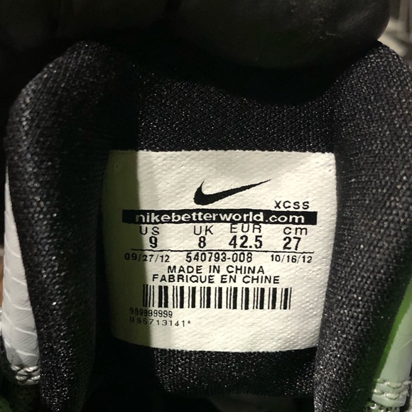 Nike | Shoes | 1 Nike Kobe Bryant Zoom Mamba 24 Samples Receipt | Poshmark